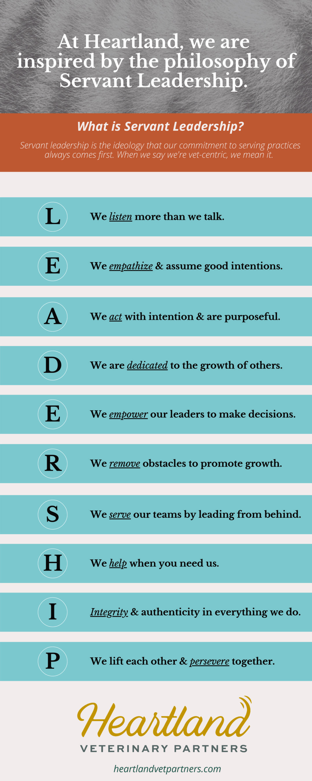 Leadership Approach | Heartland Veterinary Partners
